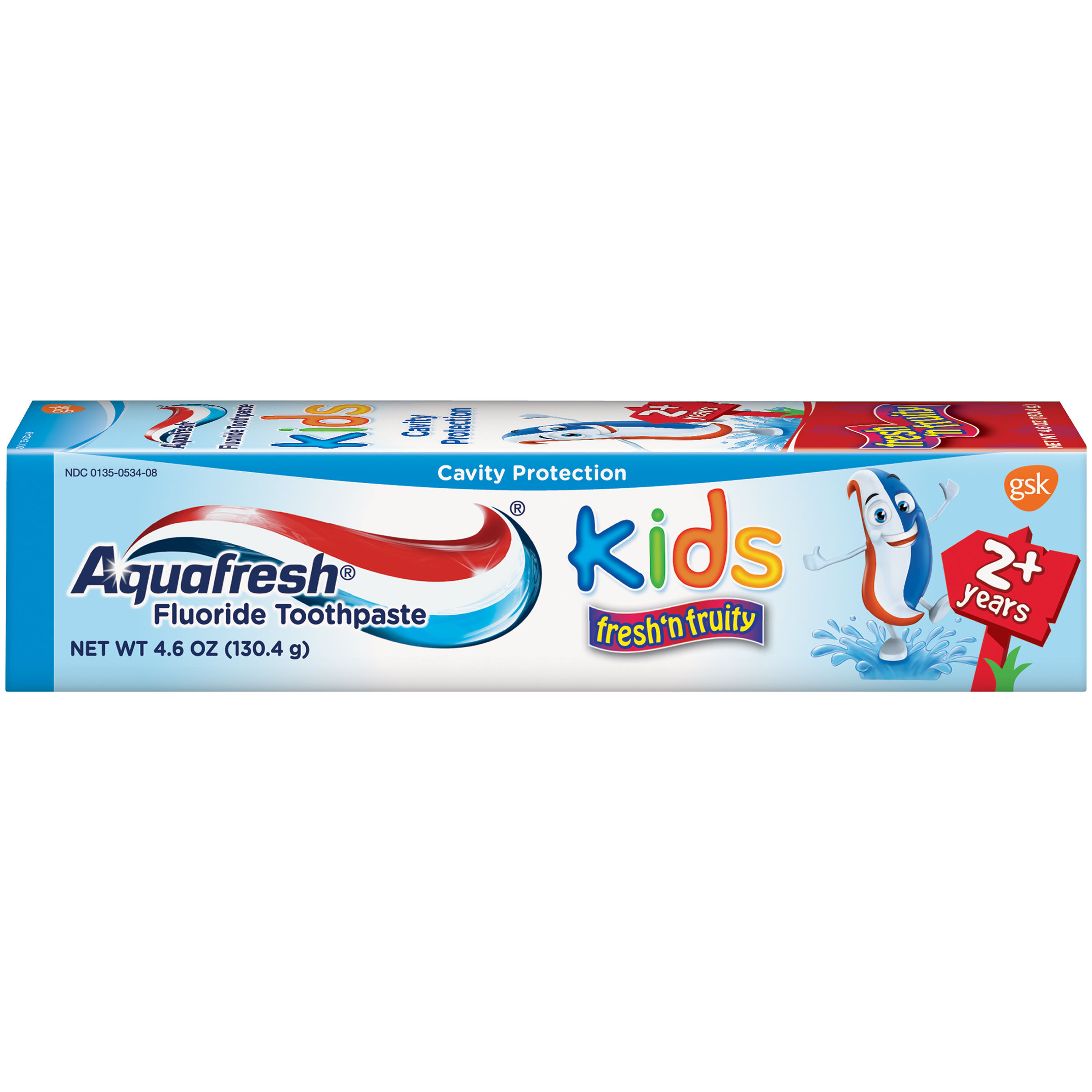 UPC 053100328680 - Aquafresh Kids Fresh 'n Fruity Fluoride Toothpaste ...