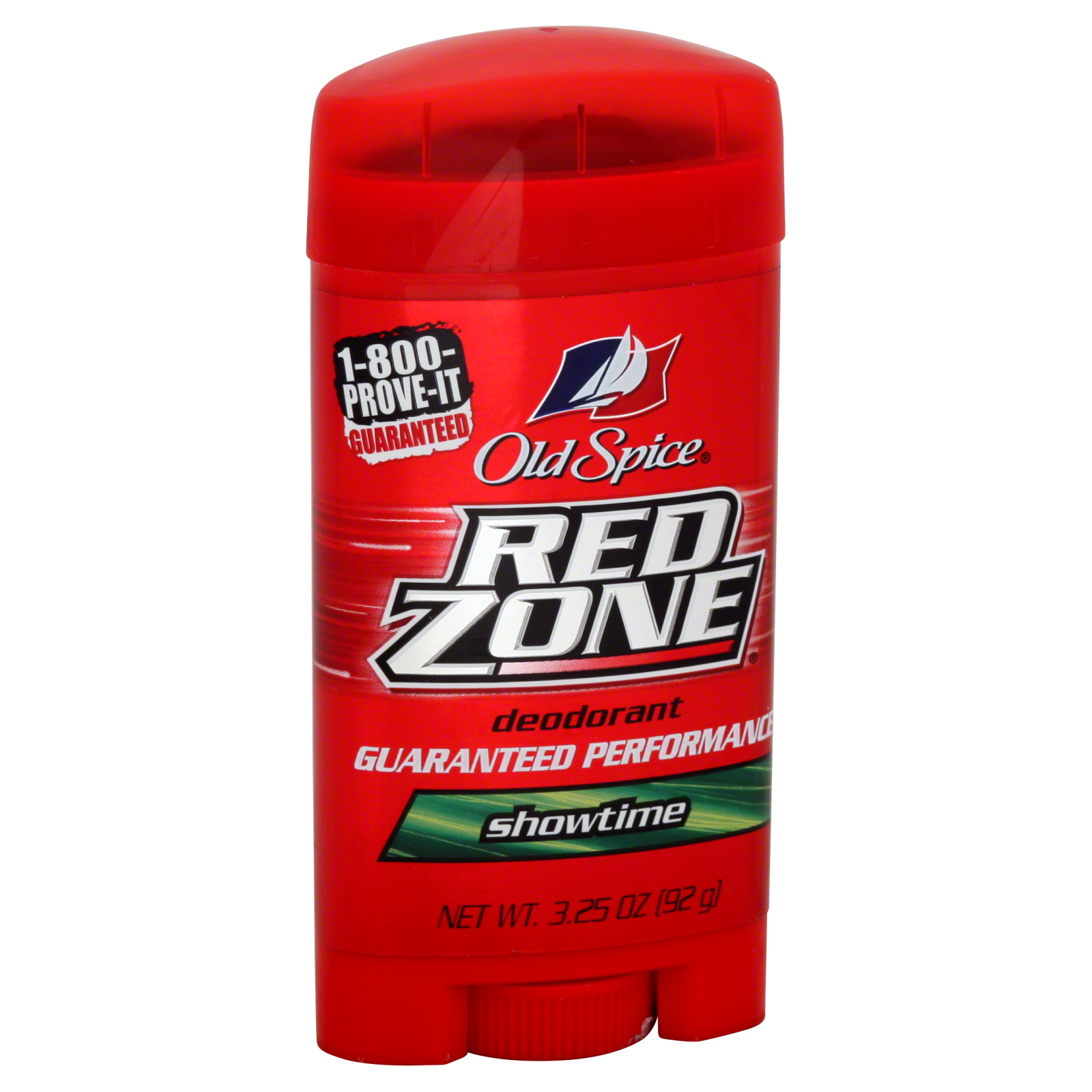 Old Spice Red Zone Deodorant, Showtime, 3.25 oz (92 g)
