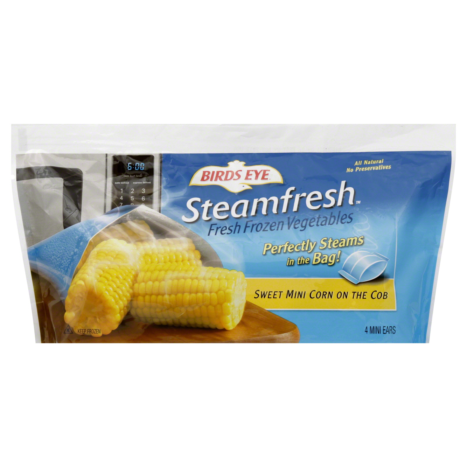 Birds Eye Steamfresh Mini Corn On The Cob, 4 mini ears