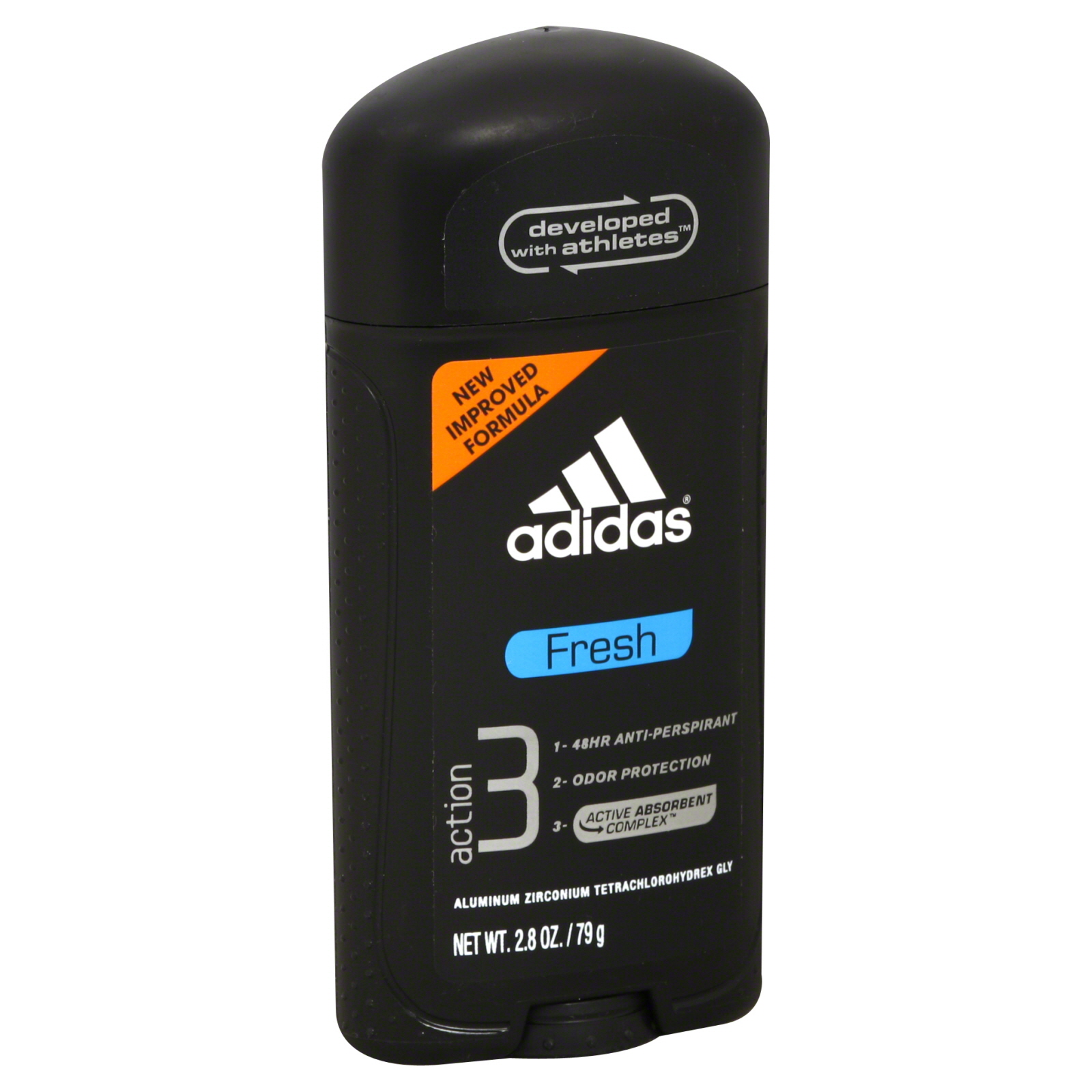 Adidas Action 3 Anti-Perspirant, Fresh, 2.8 oz (79 g)