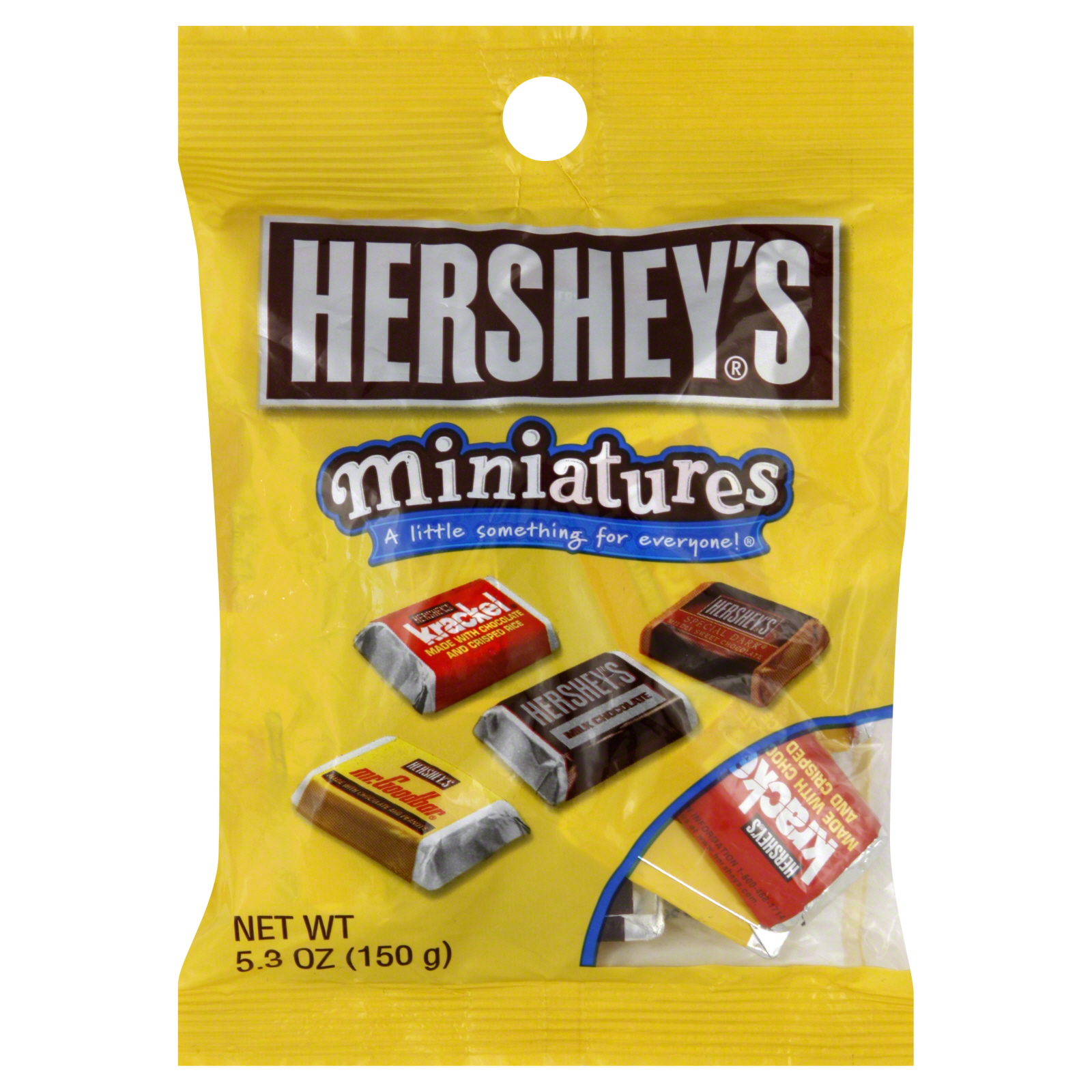 UPC 034000212101 - Hershey's Miniatures Assortment, 5.3-Ounce Bags ...