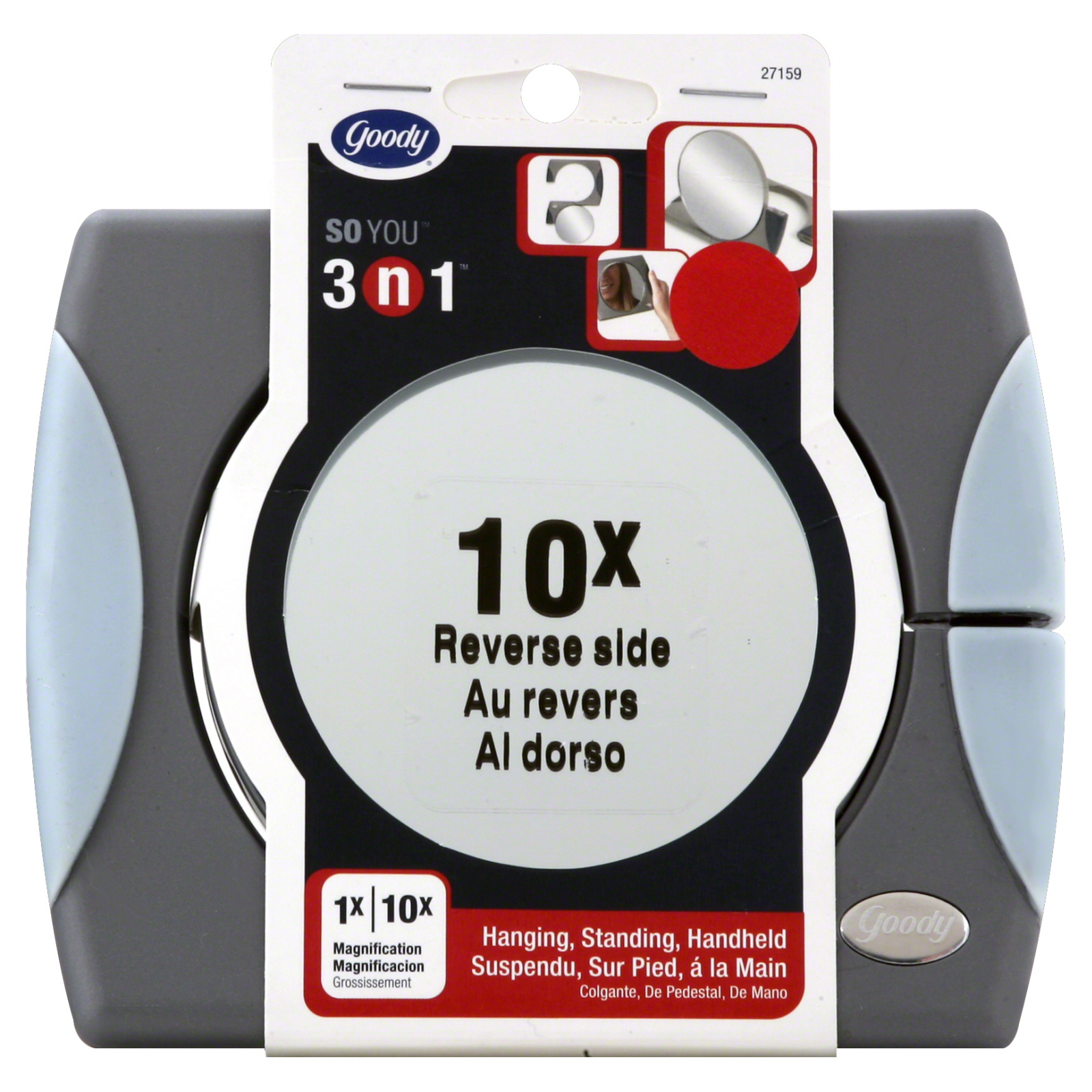 UPC 041457271599 - Goody Professional Series 3 in 1 Folding Mirror ...