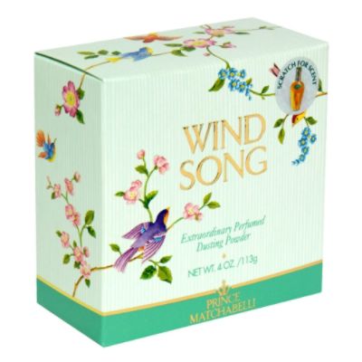 Prince Matchabelli Wind Song Extraordinary Perfumed Dusting Powder, 4 ...
