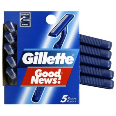 UPC 047400110366 - Gillette® Sensor2® Disposable Razor 5 ct Carded Pack ...