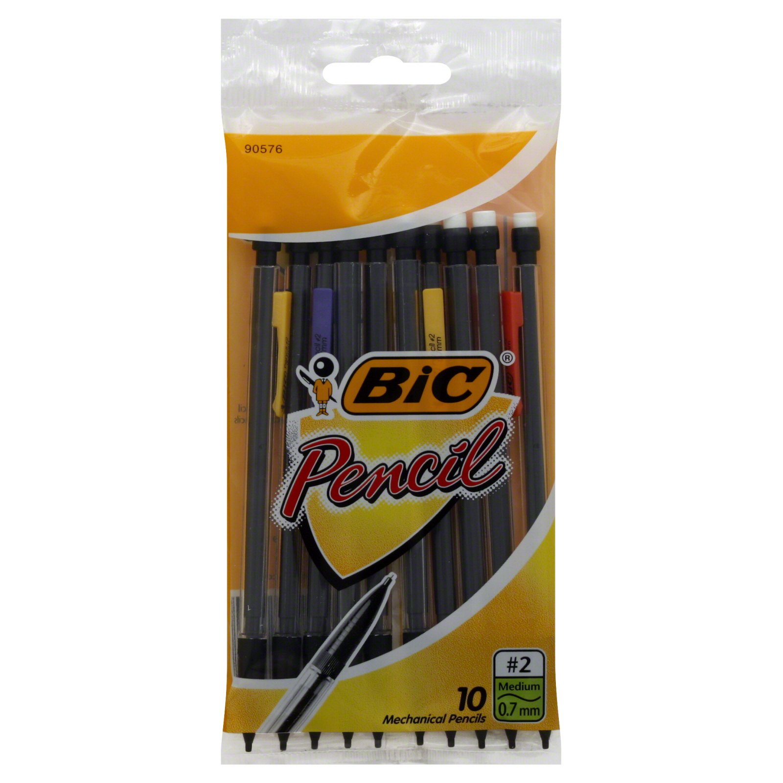 BIC Mechanical Pencils, No. 2, Medium (0.7 mm), 10 pencils