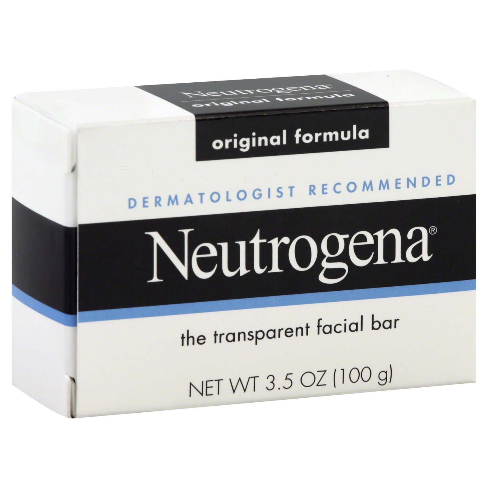 Neutrogena Facial Cleansing Bar, Original Formula, 3.5 oz (100 g)
