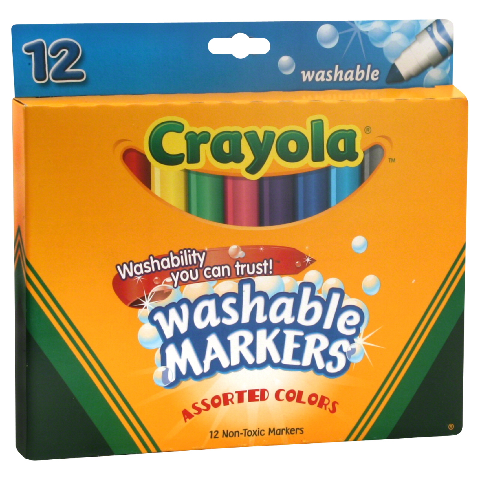 UPC 071662078126 - Crayola Classic Ultra-Clean Washable Markers 12 ct ...