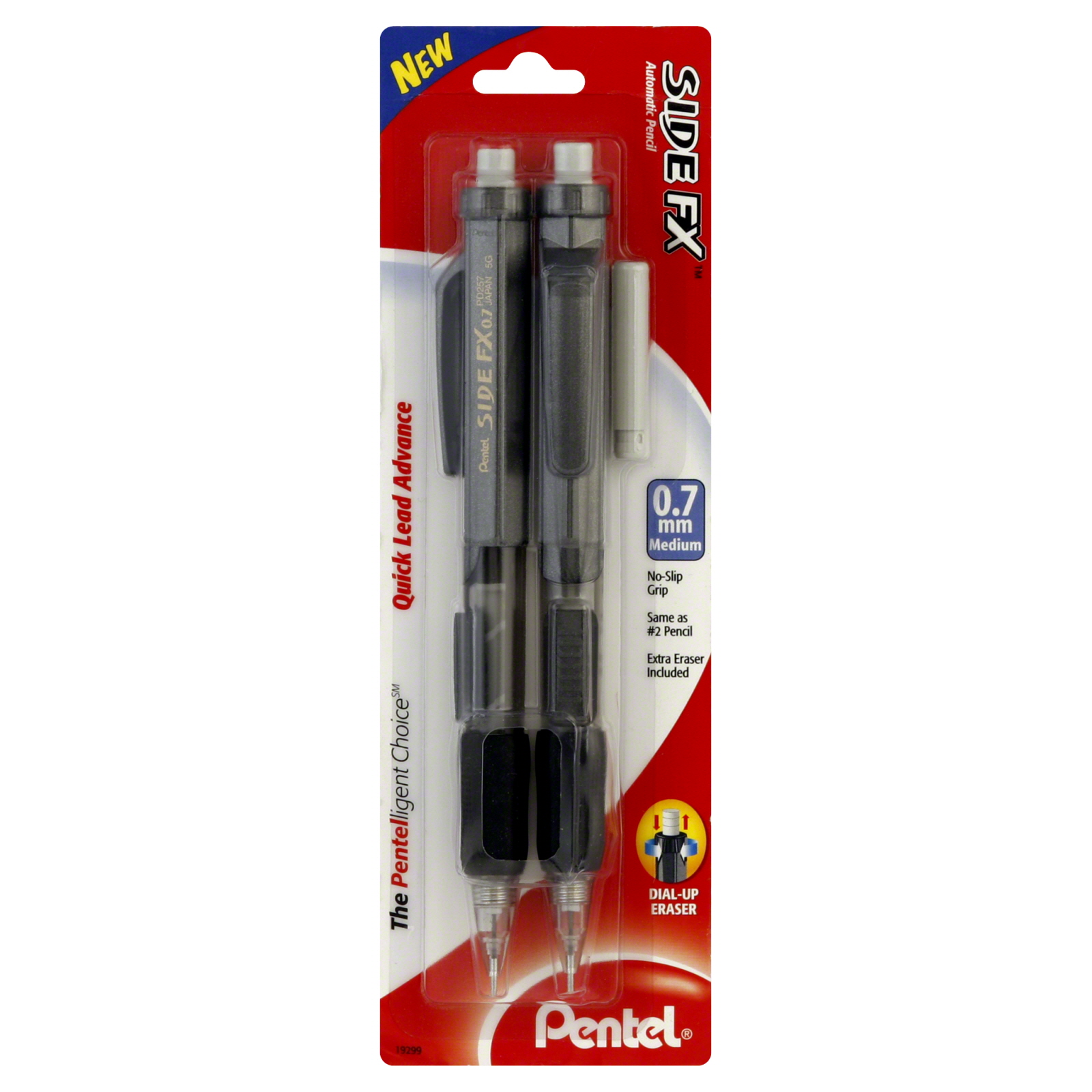 UPC 072512192993 - Pentel Side FX Automatic Pencil with Eraser Refill ...