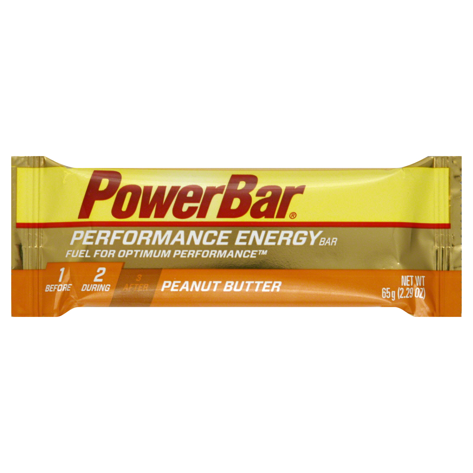 PowerBar Performance Energy Bar, Peanut Butter, 2.29 oz (65 g) - Health ...