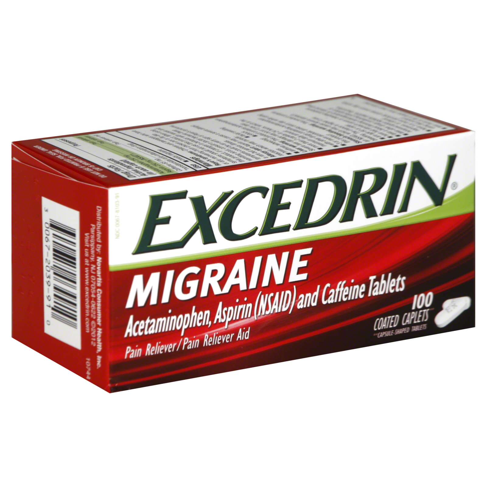 UPC 300672039910 - Excedrin Pain Reliever/Pain Reliever Aid, Migraine ...