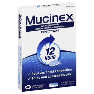 MUCINEX 600MG 40CT .4C MUCINEX600MG40C