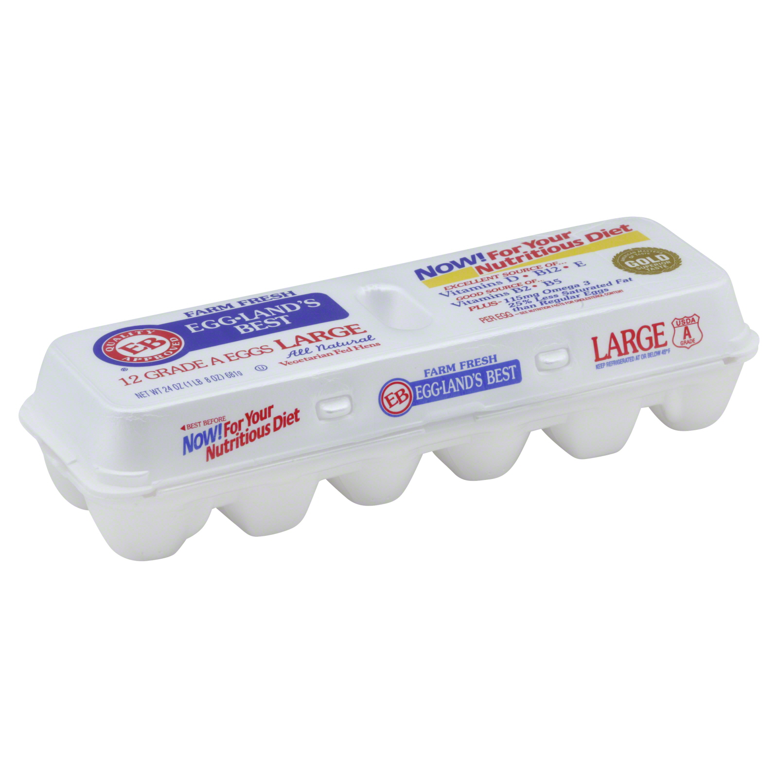 UPC 715141503494 - Eggland's Best Grade A Large Eggs - 12ct | upcitemdb.com