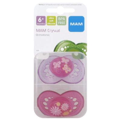 UPC 845296026248 - MAM Crystal Pacifier 6-16 Months colors may vary 2 ...