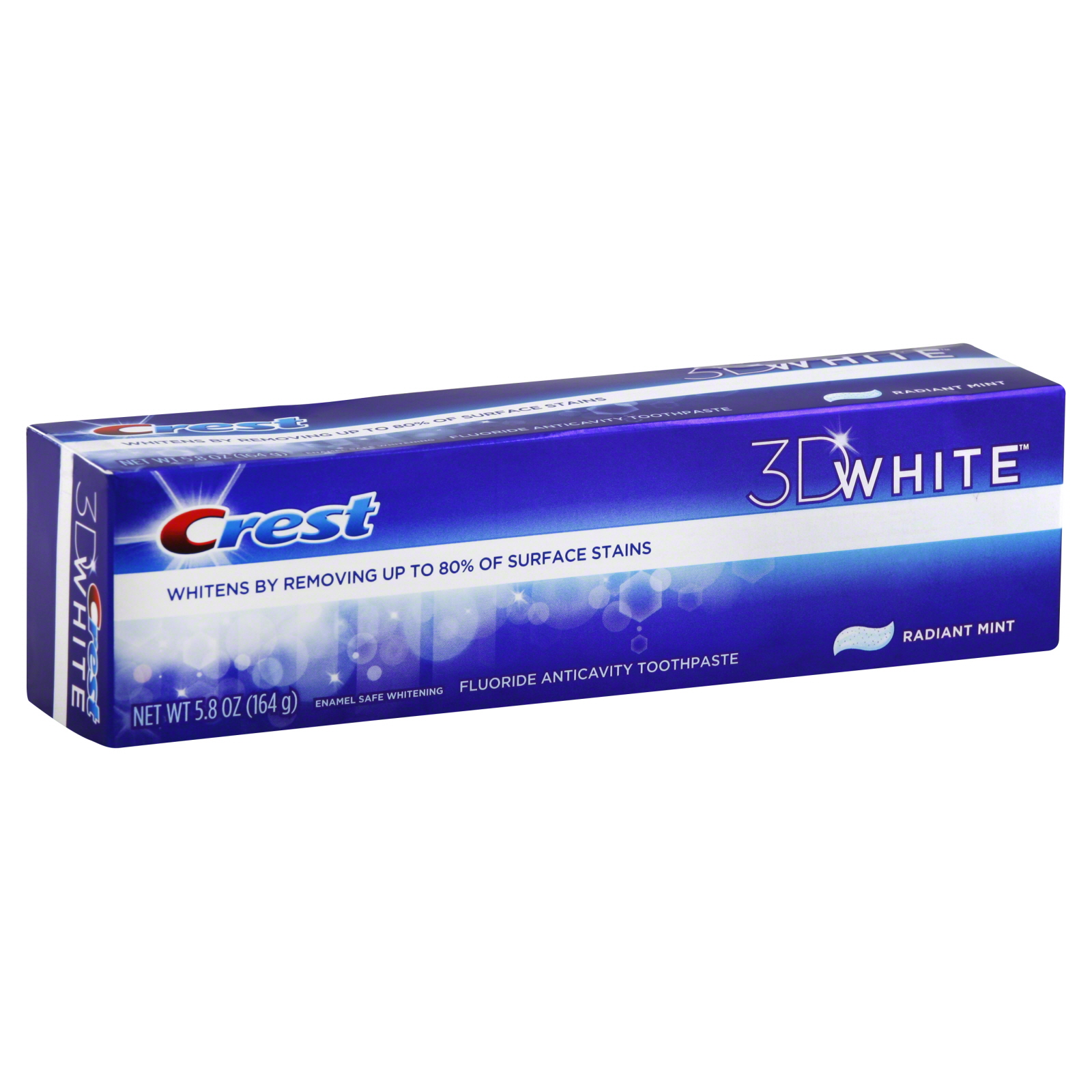 UPC 037000261483 - Crest 3D White Toothpaste - Radiant Mint (5.5 oz ...
