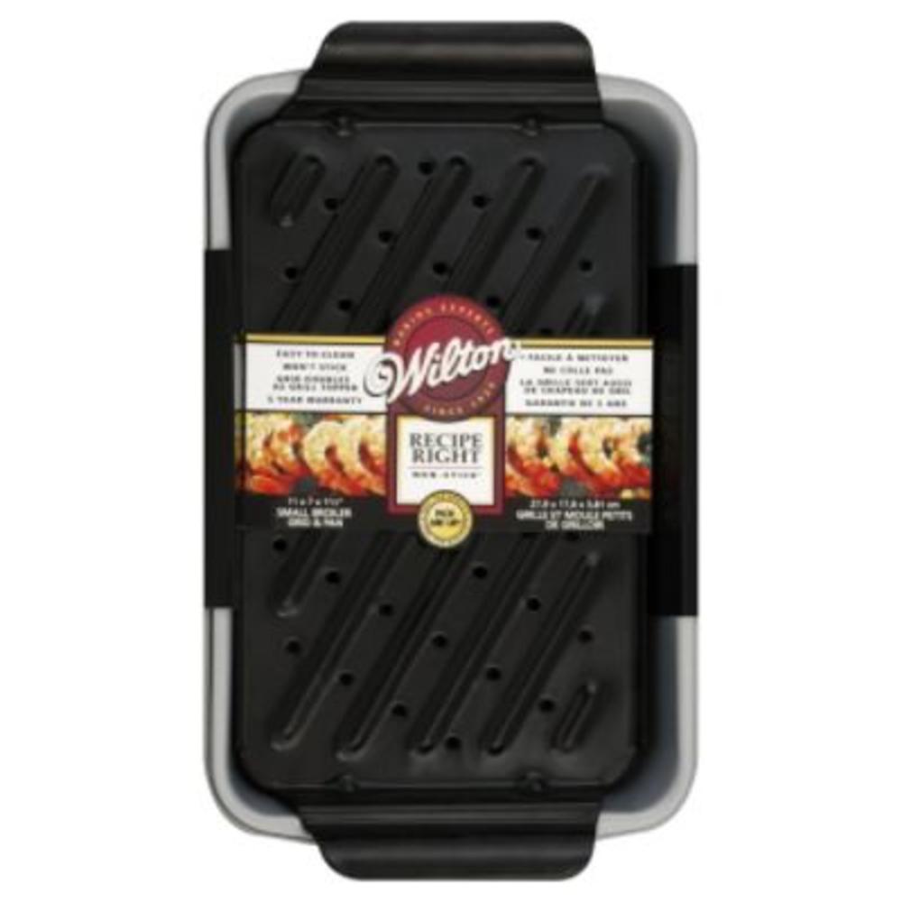 Wilton Recipe Right Broiler Pan Set 7"X11"-