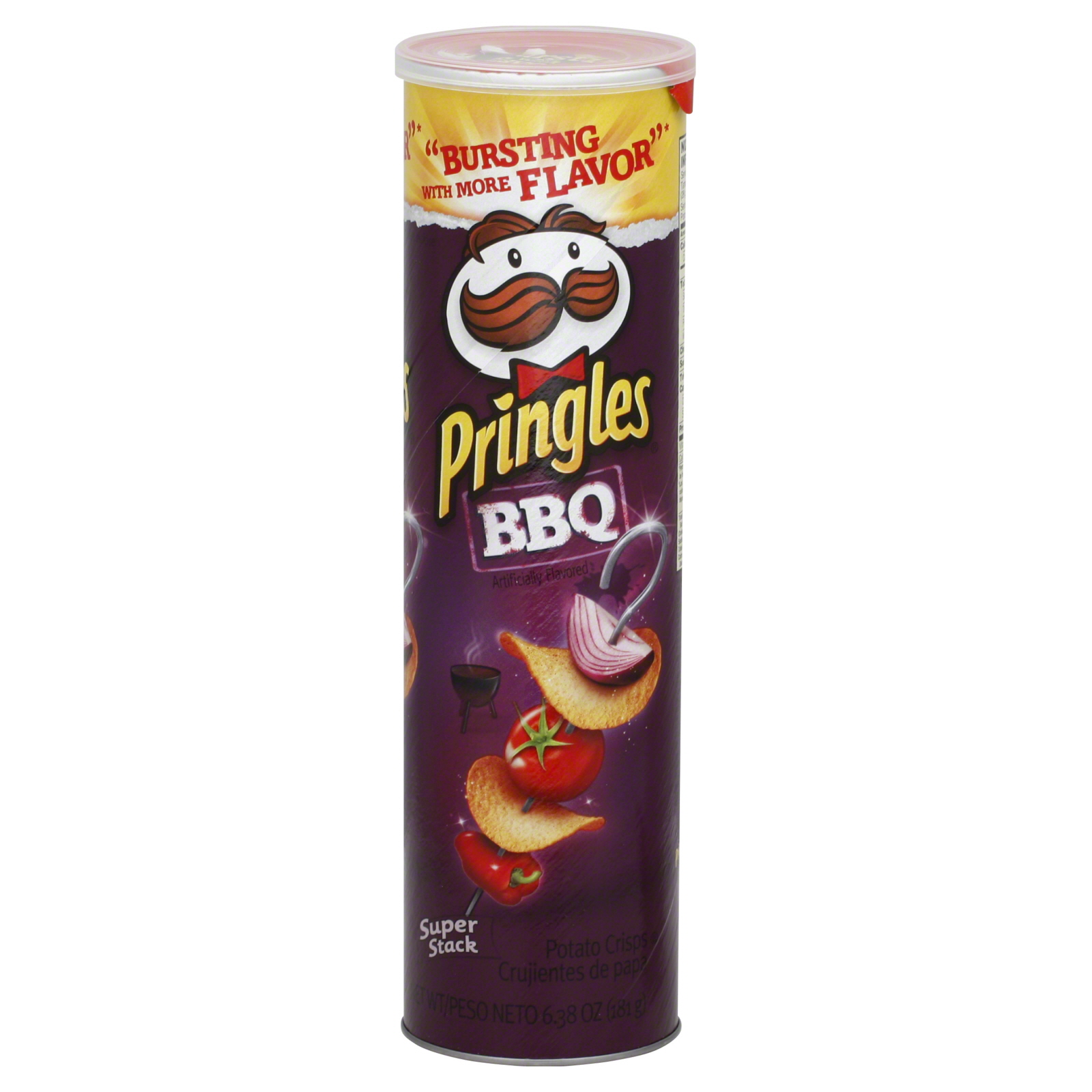 UPC 037000230069 - Pringles Super Stack Barbecue Flavored Potato Crisps ...