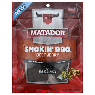 Matador Matador Beef Jerky, Smokin' BBQ, 3 oz (85 g) - Food & Grocery ...