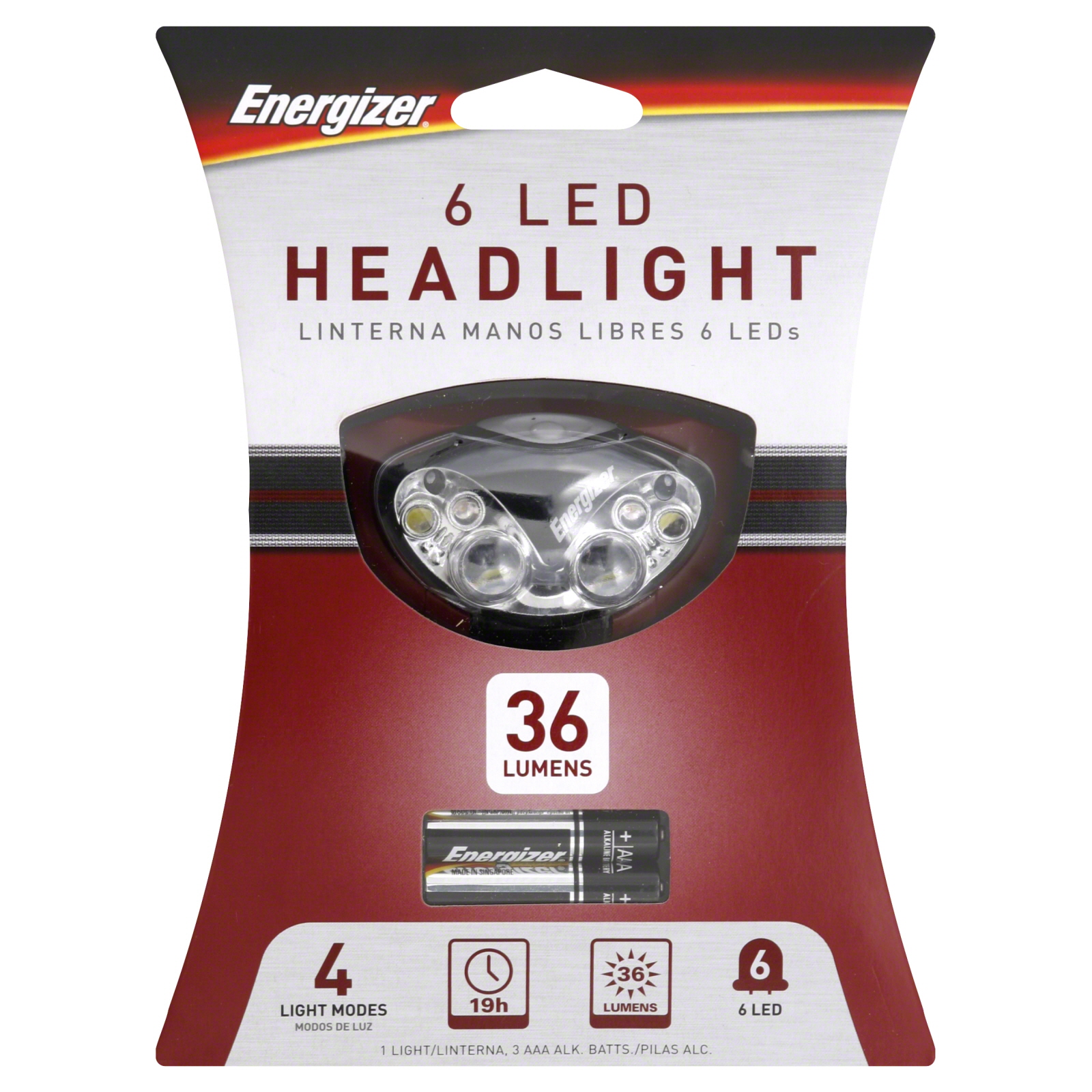UPC 039800093172 - Energizer Headlight, 6 LED, 1 headlight - EVEREADY ...