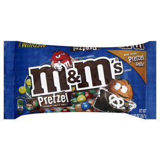 M&M's Chocolate Candies, Pretzel, Medium Bag, 9.9 oz (280.7 g)