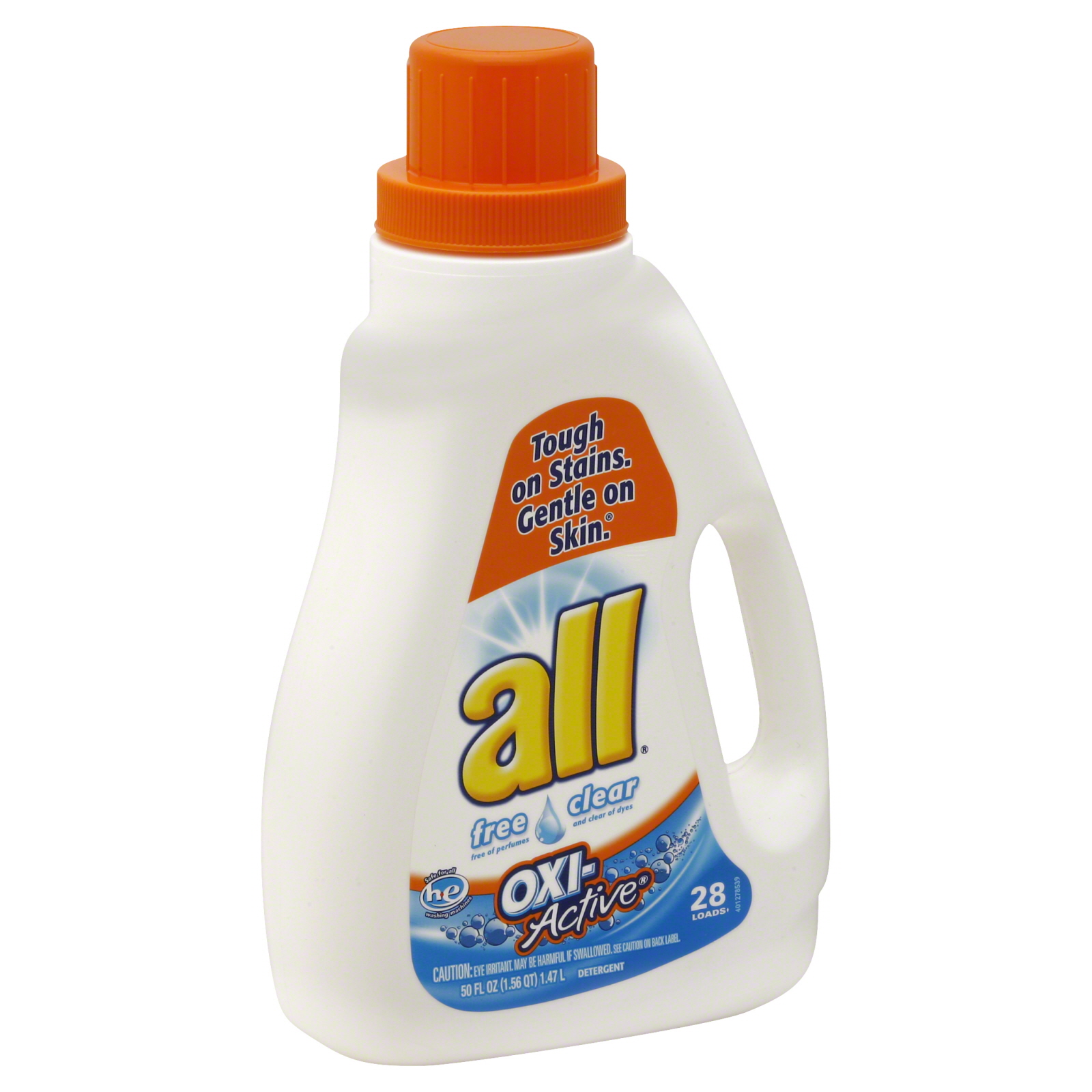 UPC 072613456444 - All Free Clear Oxi-Active Liquid Laundry Detergent ...