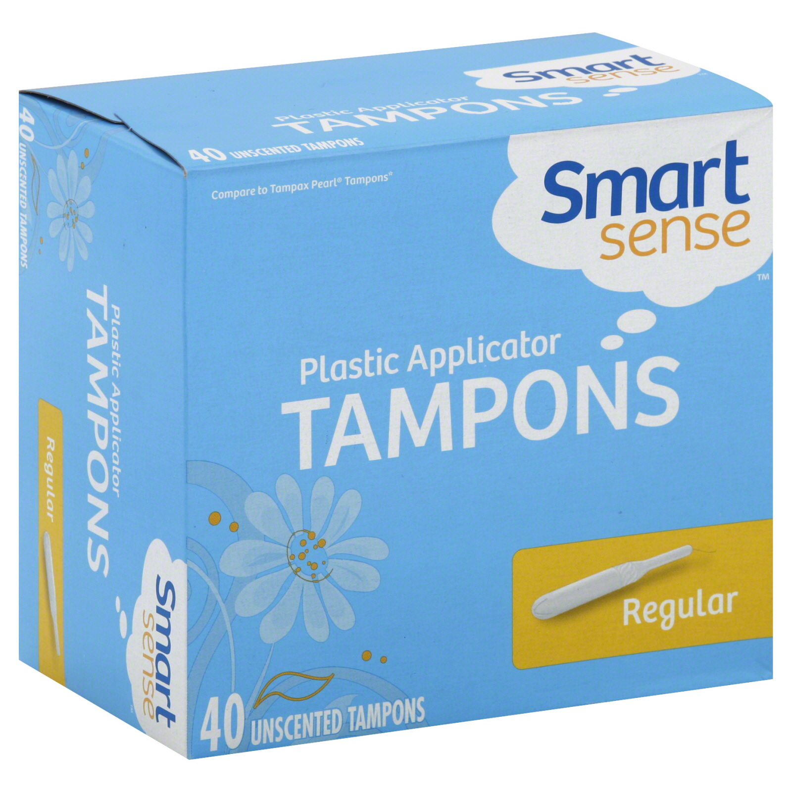 Smart Sense TAMPON .4C OPAL REG UNSCNT