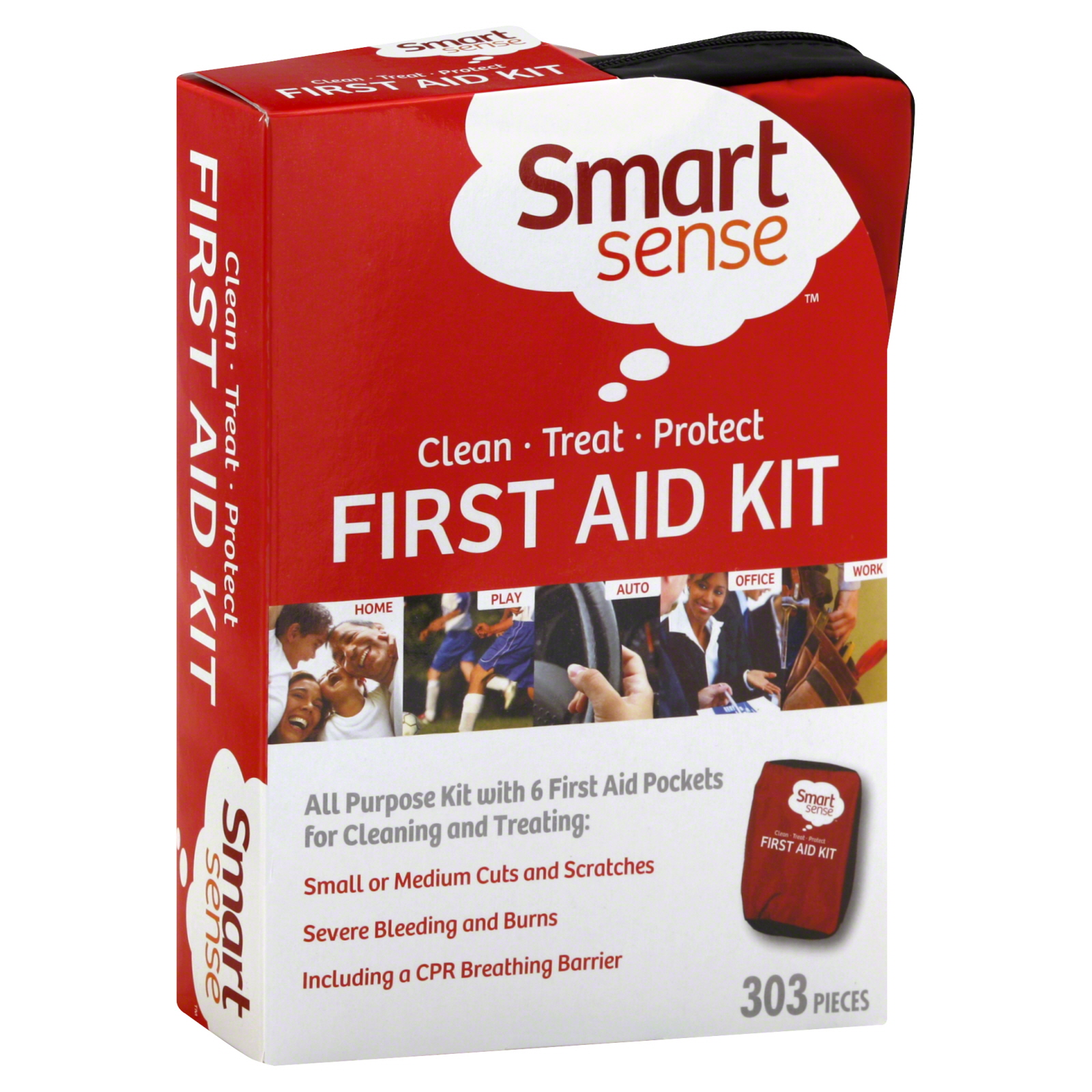 UPC 720007763776 - Smart Sense First Aid Kit, 1 kit | upcitemdb.com