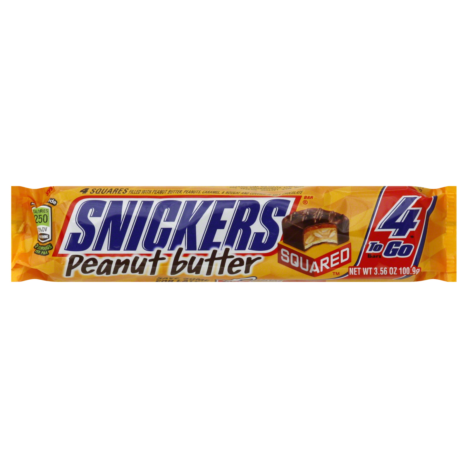 UPC 040000441489 - Snickers, Peanut Butter Squared 4 To Go Candy, 3.56 ...