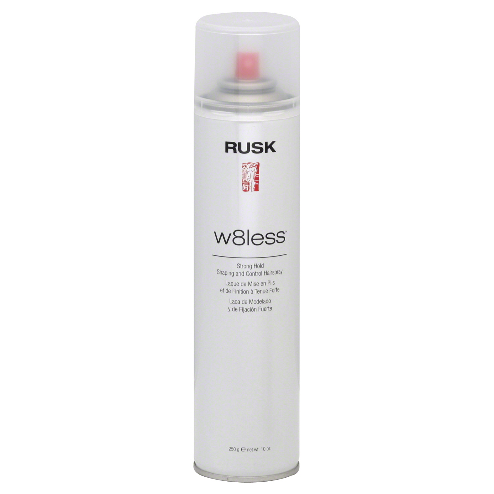 Rusk W8less Strong Hold Shaping and Control Hair Spray by for Unisex ...