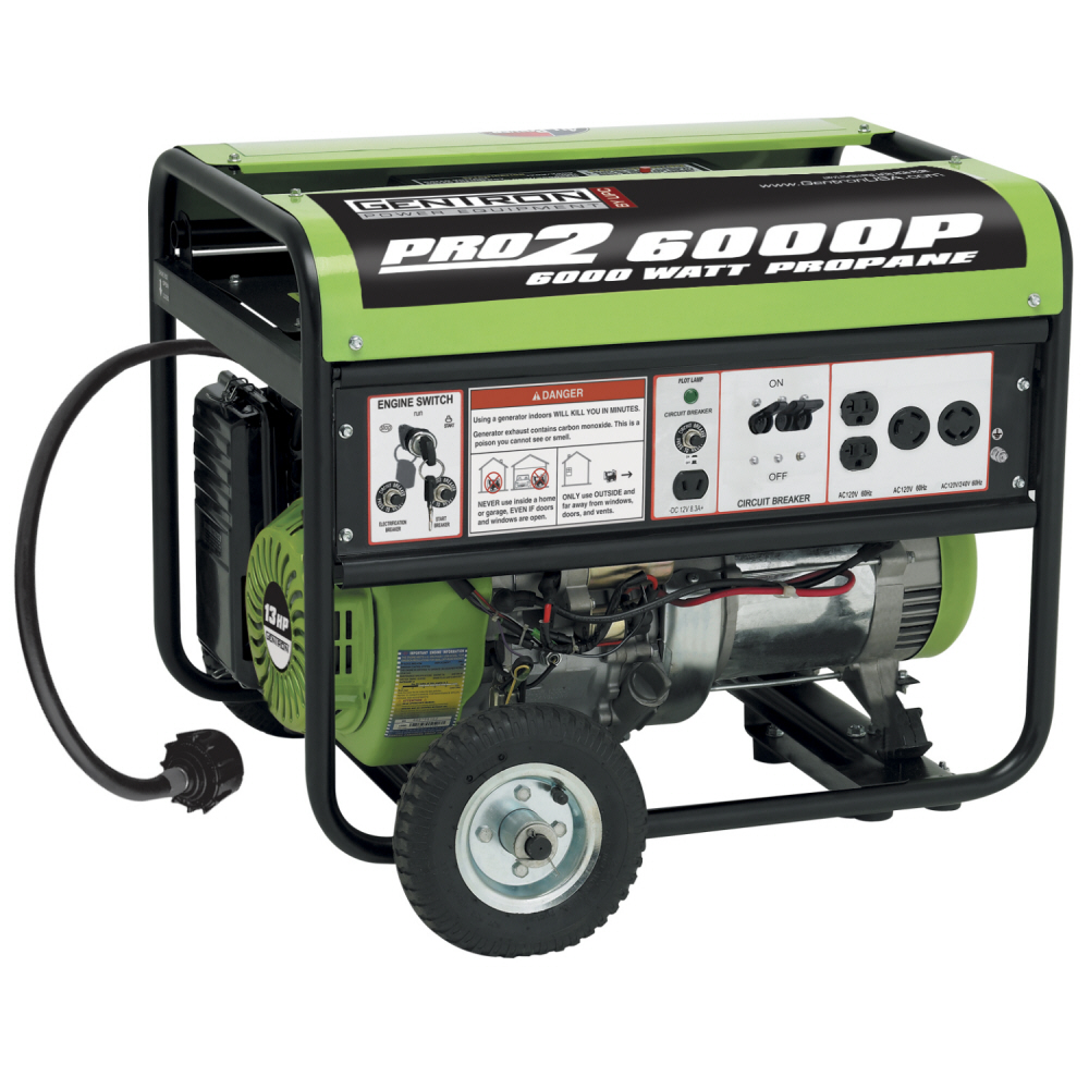 UPC 894836002471 - Gentron 6,000W Propane Generator | upcitemdb.com