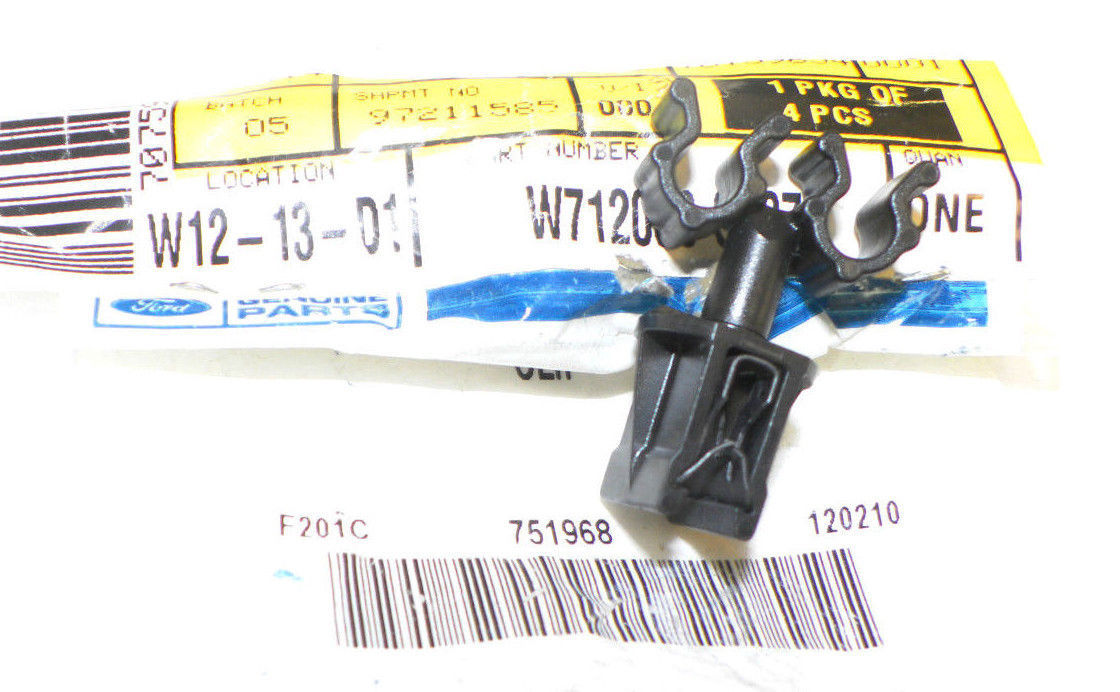 FORD Genuine OEM Ford W712006-S307 Radiator Reservoir Hose Clip W712006S307