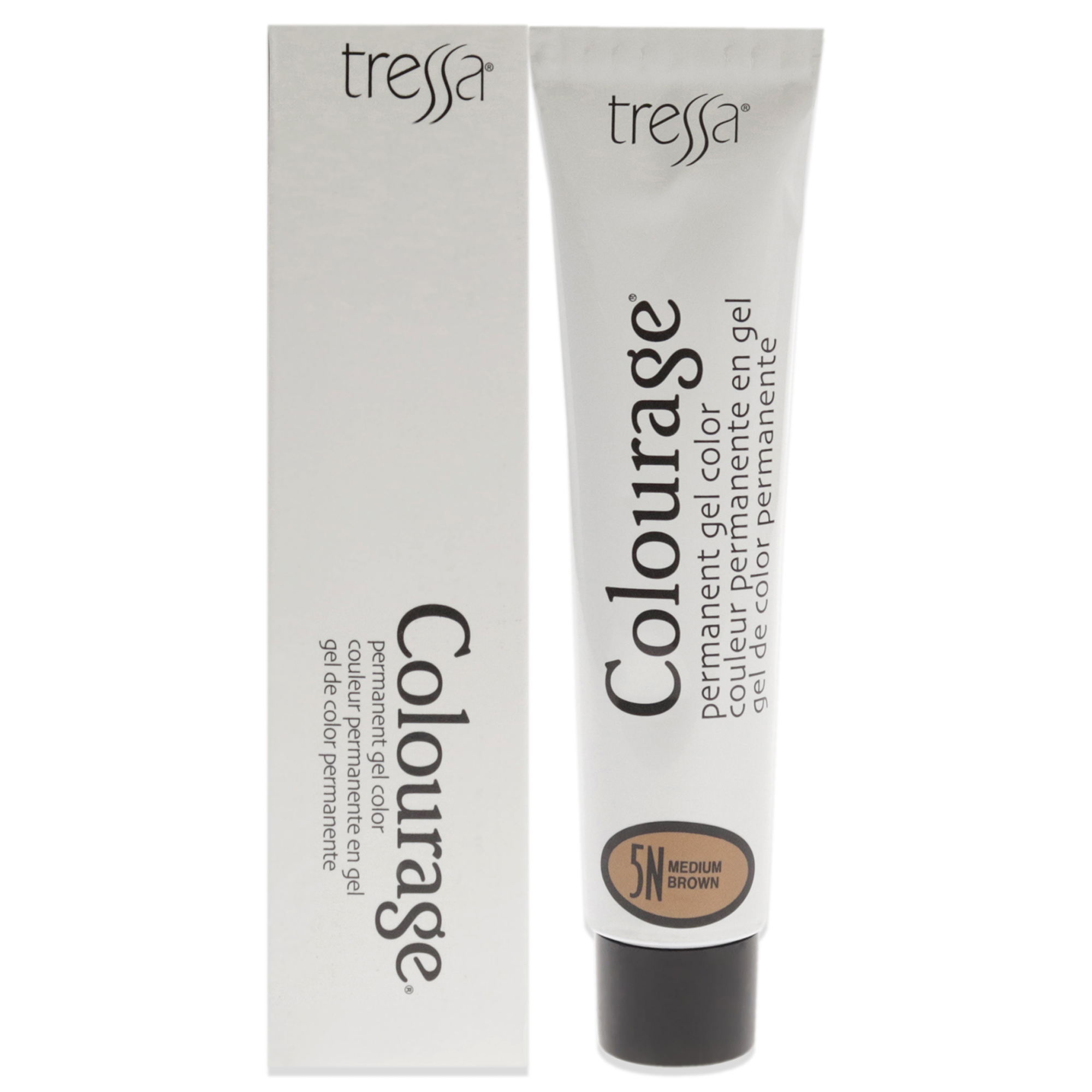 Tressa Colourage Permanent Gel Color - 5N Medium Brown by Tressa for ...