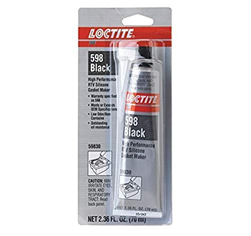 Loctite SI 598 Black High Performance RTV Gasket Maker