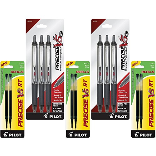 Pilot Automotive Pilot Precise V5 RT Retractable Rolling Ball Pens ...