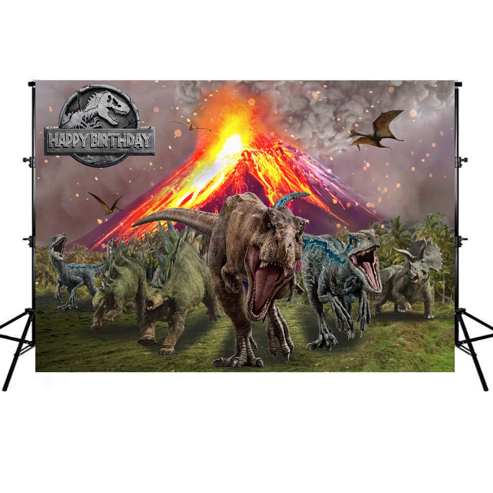 Mohoto Kids Photo Backgrounds, Jurassic World Backdrops, 3D Dinosaur ...