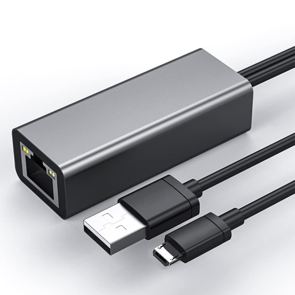 Huesapan Ethernet Adapter for Fire TV Stick google Home Mini chromecast ...