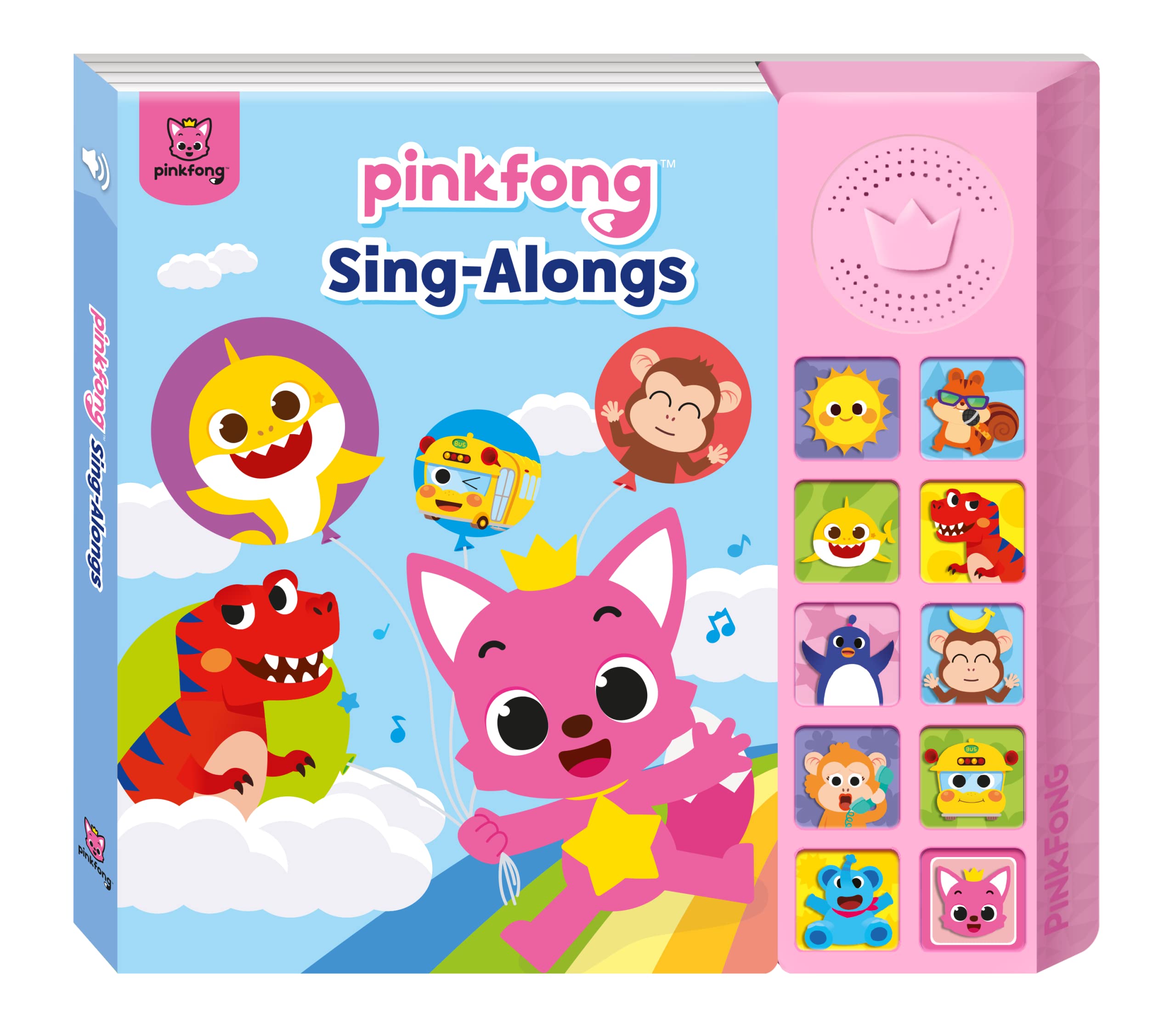 Pinkfong Sing-Alongs 10 Button Sound Book Baby Shark Toys, Baby Shark ...