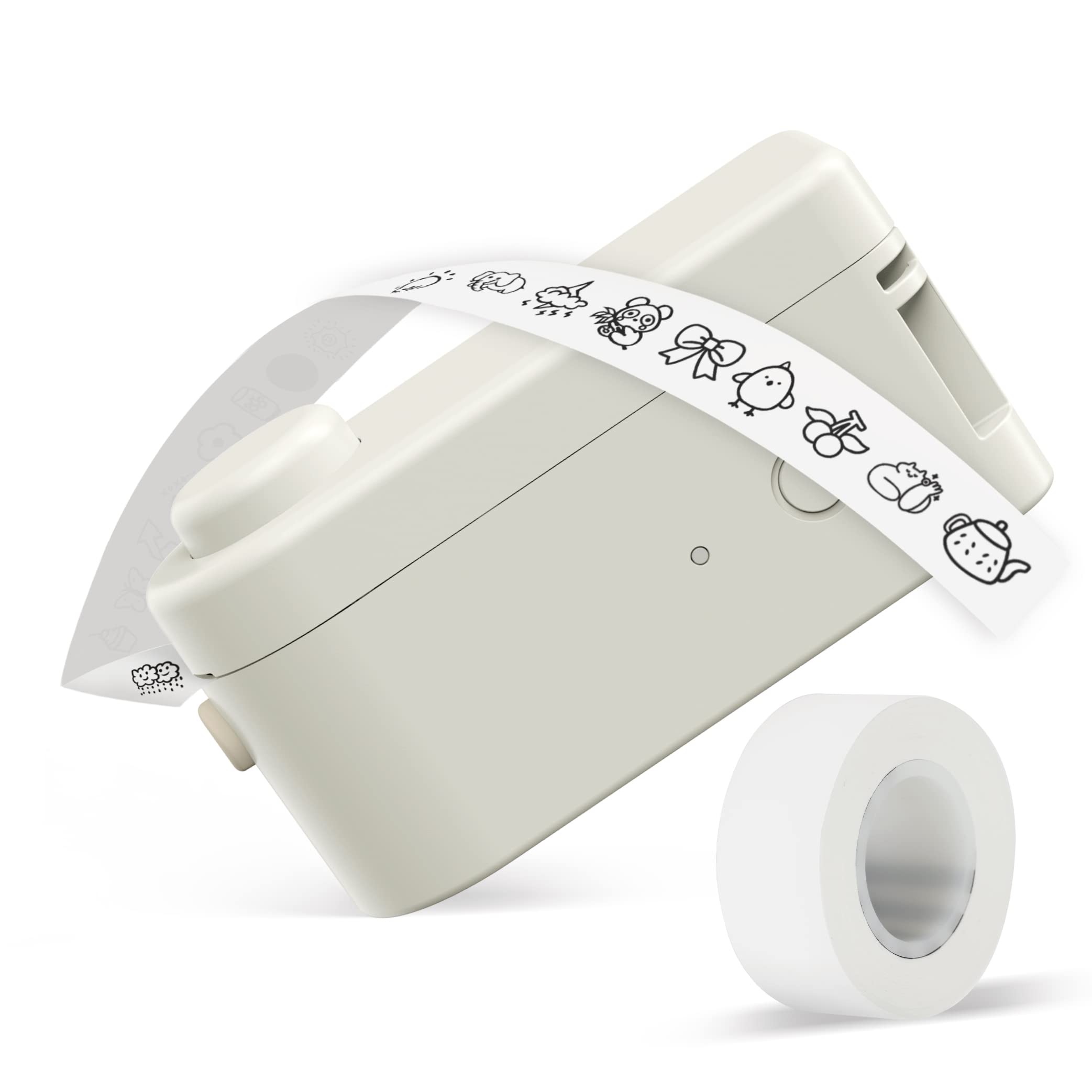 MakeID HD(300dpi) Label Maker Machine with Tape Handheld Bluetooth ...