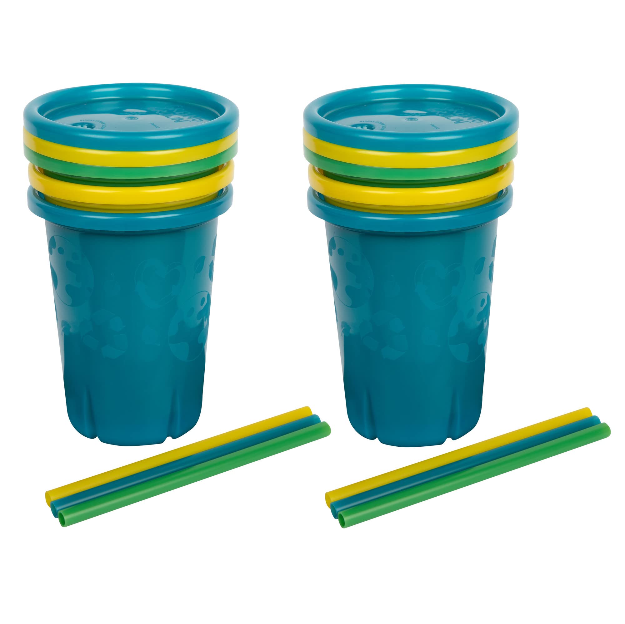 The First Years greengrown Reusable Spill-Proof Straw cups ??Toddler ...