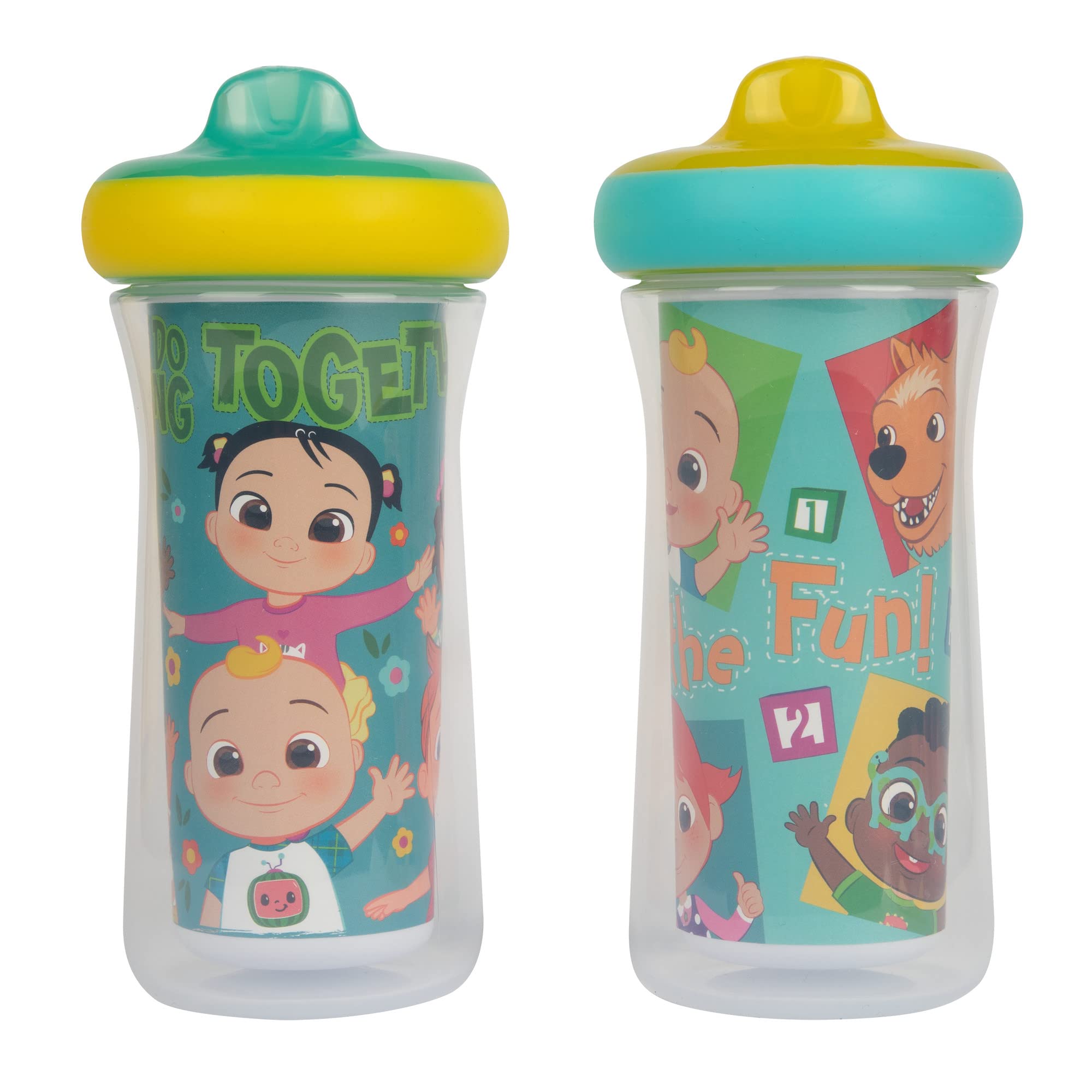 The First Years cocomelon Insulated Toddler Sippy cup 9 Oz - 2pk ...