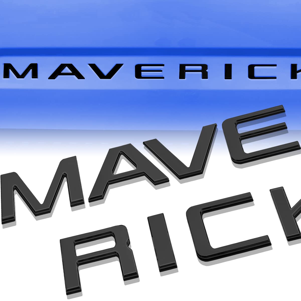 Kingboo Tailgate Insert Letters compatible for 2022 Maverick 3M ...