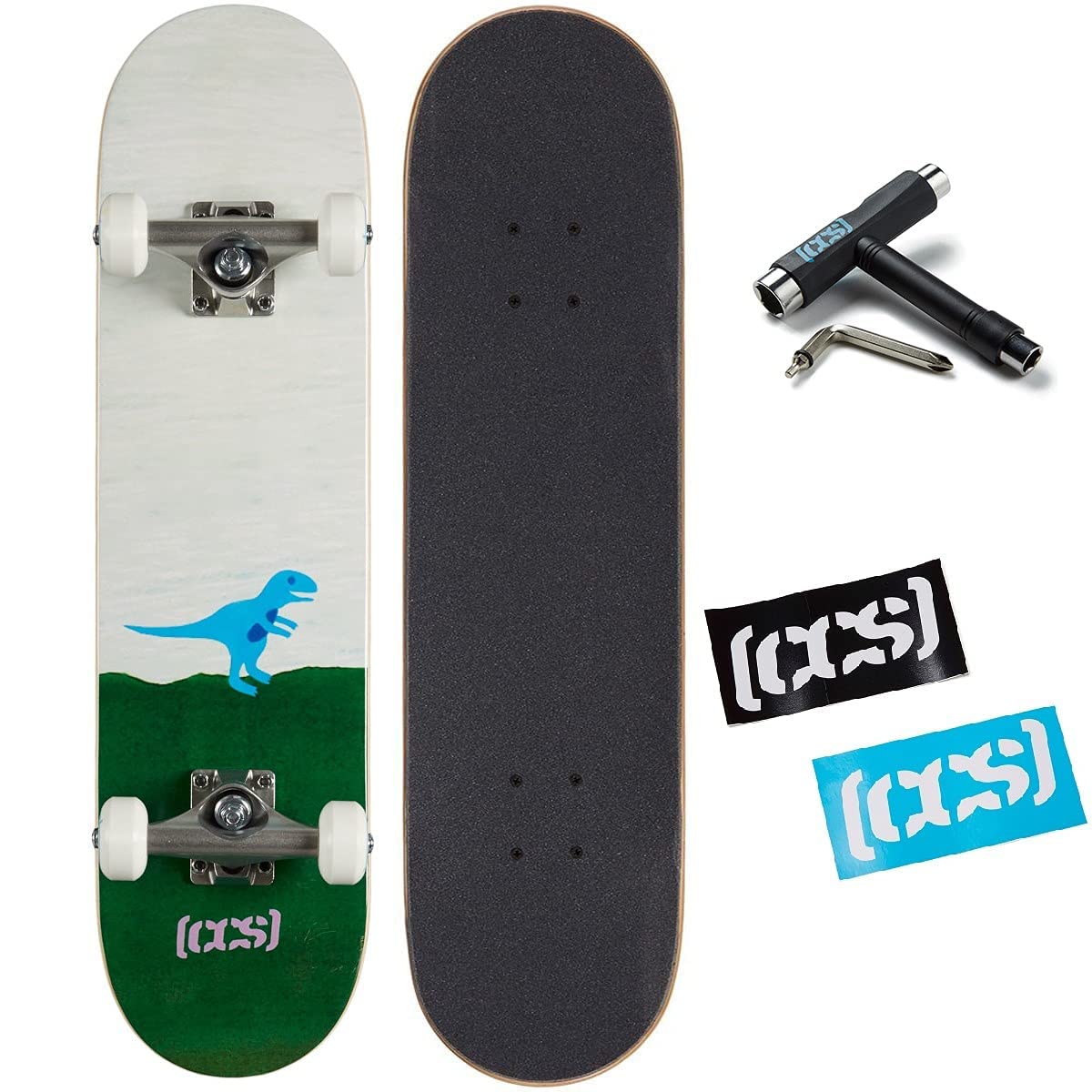 [CCS] Ccs] T-Rex Dinosaur Skateboard Complete 700 - Maple Wood ...