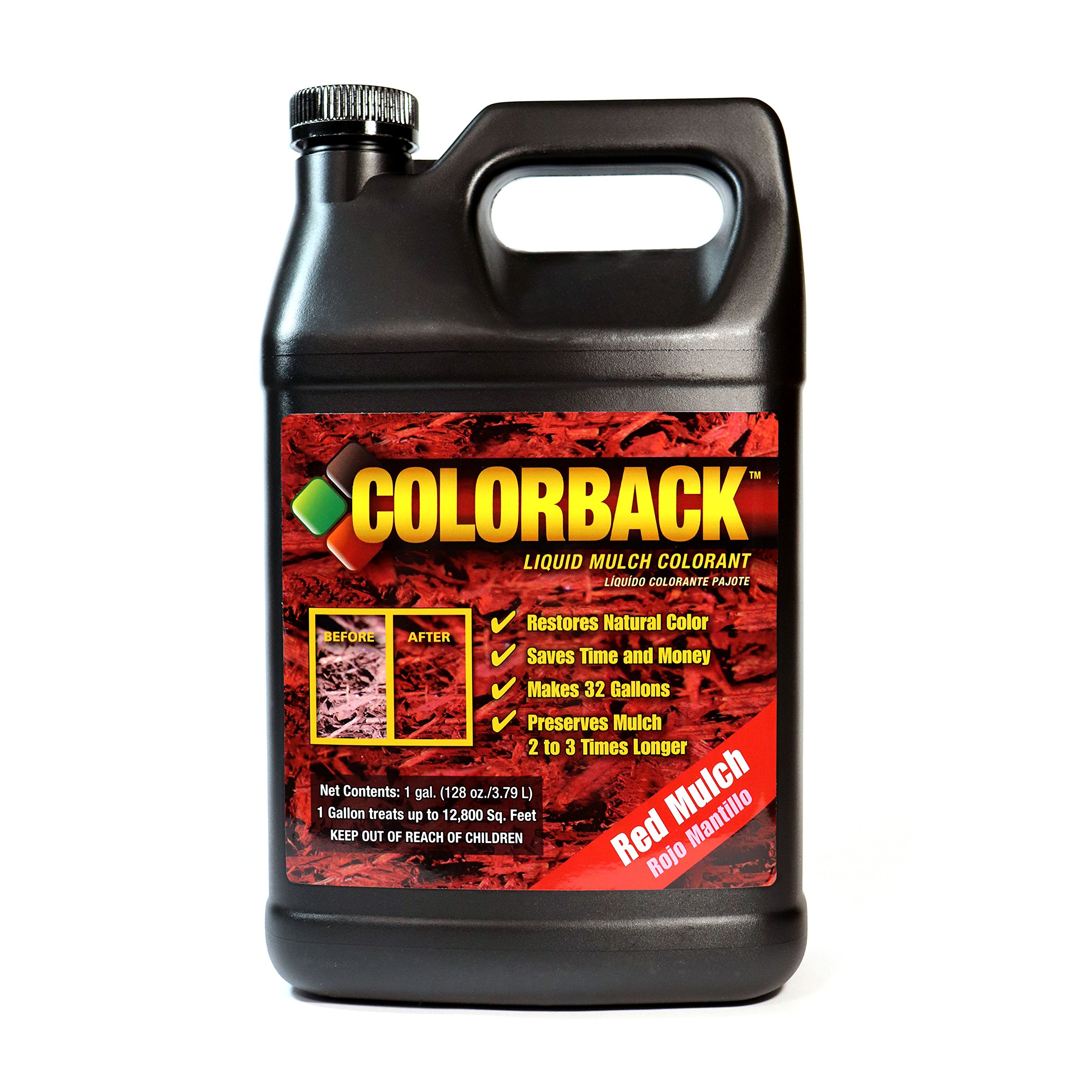 Colorback Mulch Liquid Color Concentrate, 12,800 Square Feet Coverage ...