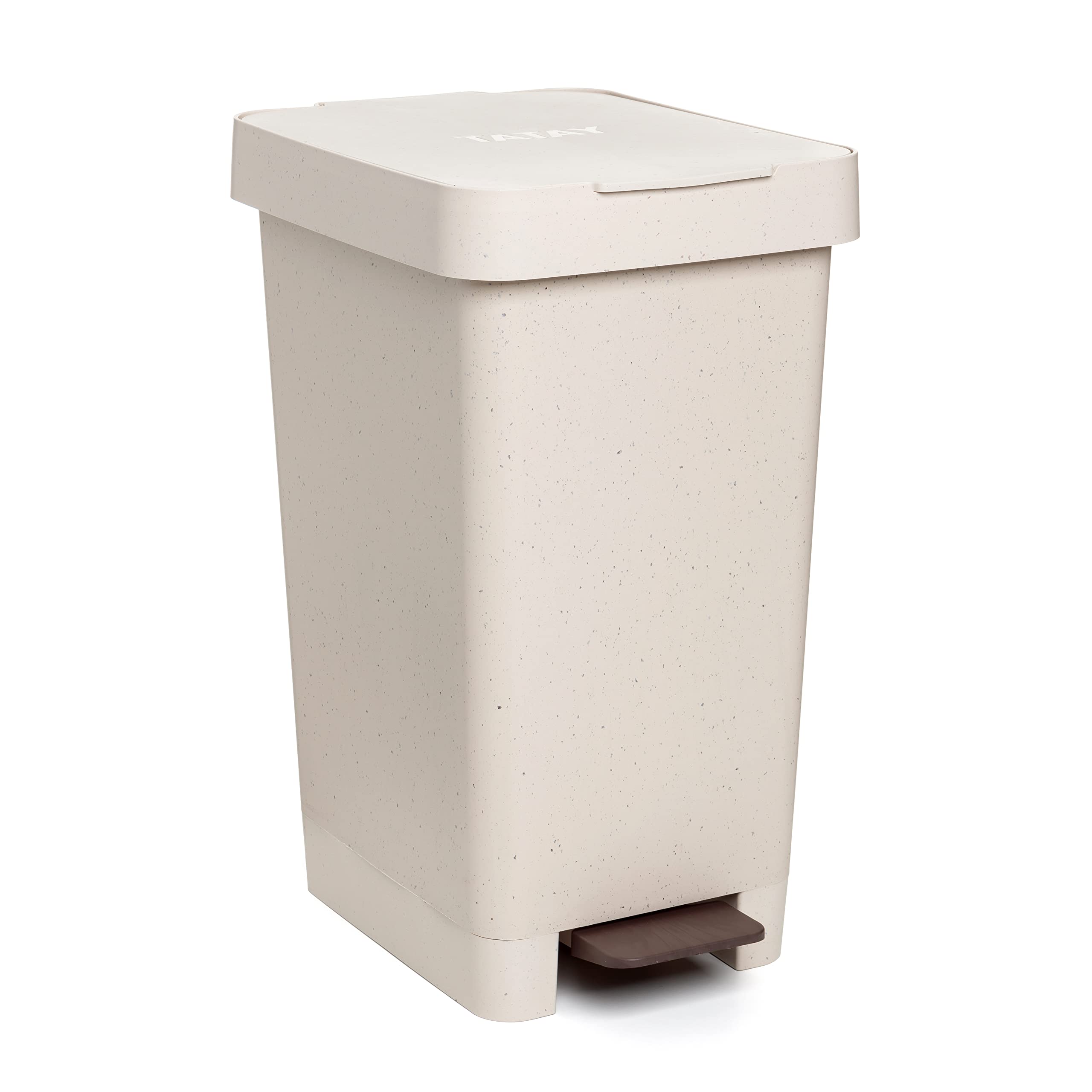 Tatay ECOHOME Smart Pedal Bin, 25L Capacity, Retractable Pedal ...