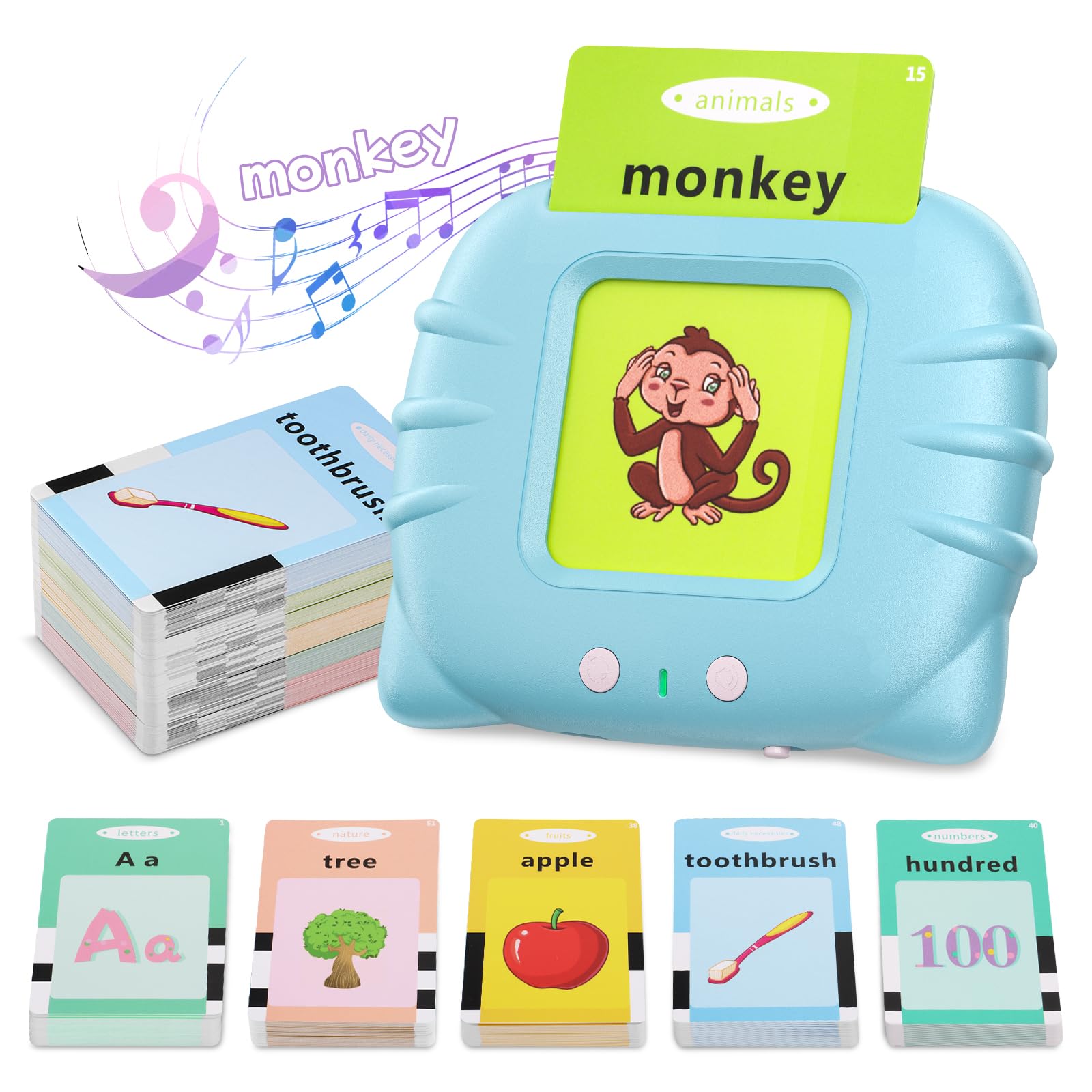 Baeforny Toddler Toy Talking Flash Cards for Early Learning, Baeforny 248 Sight Words ...