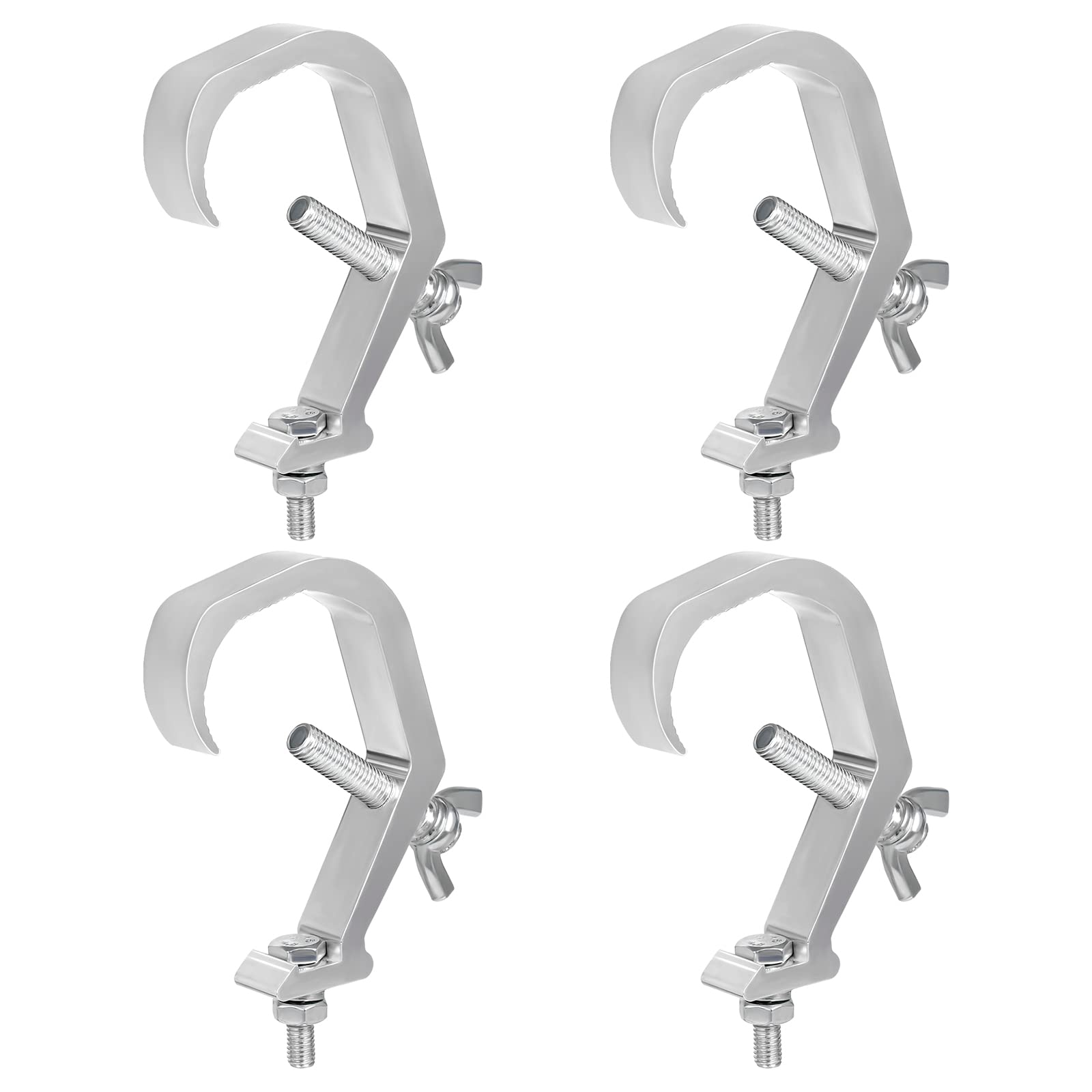 Savita 4pcs Stage Light Clamp Hooks Metal Truss C-Clamp Mounting for ...