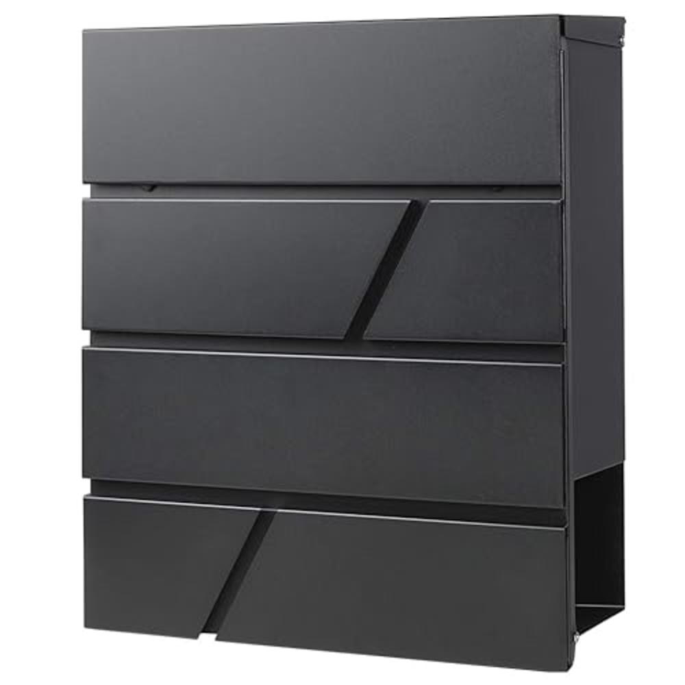 Decaller Metal Wall Mounted Mailboxes With Key Lock Large Mail Box decaller-metal-wall-mounted-mailboxes-with-key-lock-large-mail-box