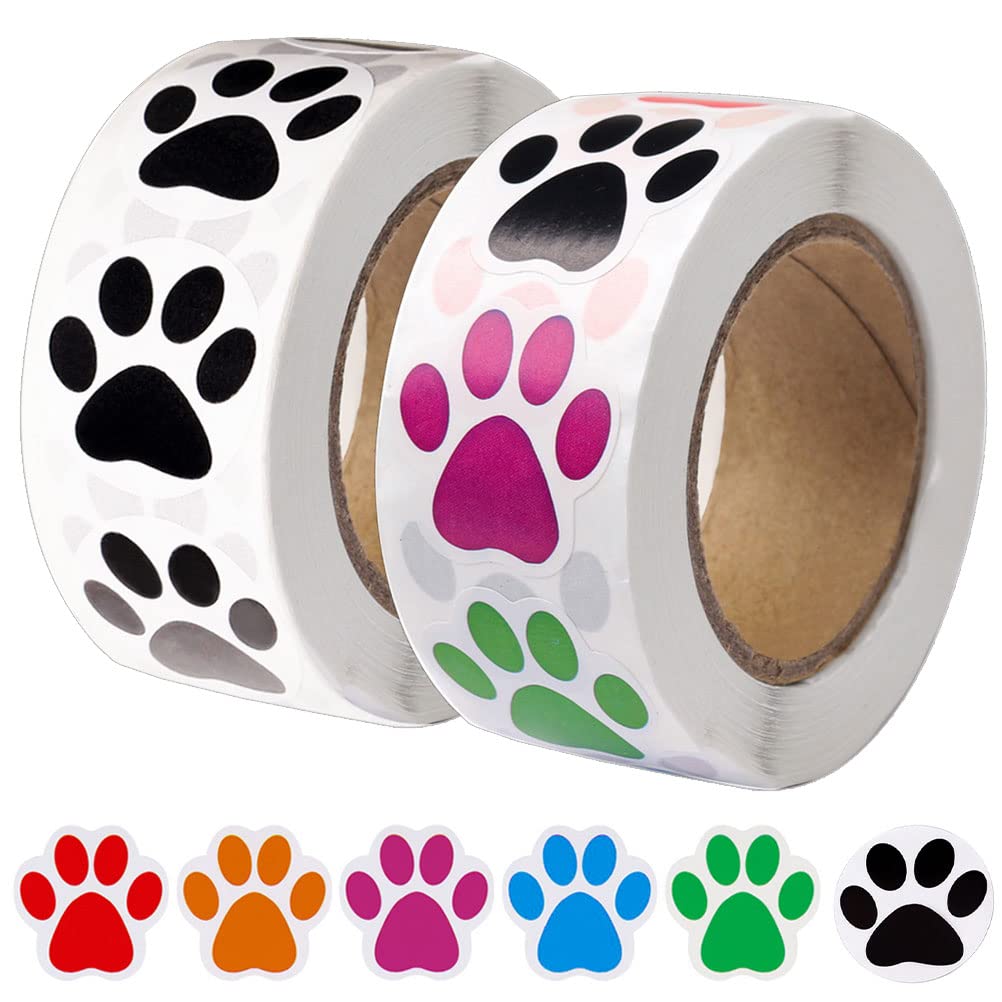 Pengxiaomei Paw Prints Stickers,Dog Stickers Paw Prints Stickers ...