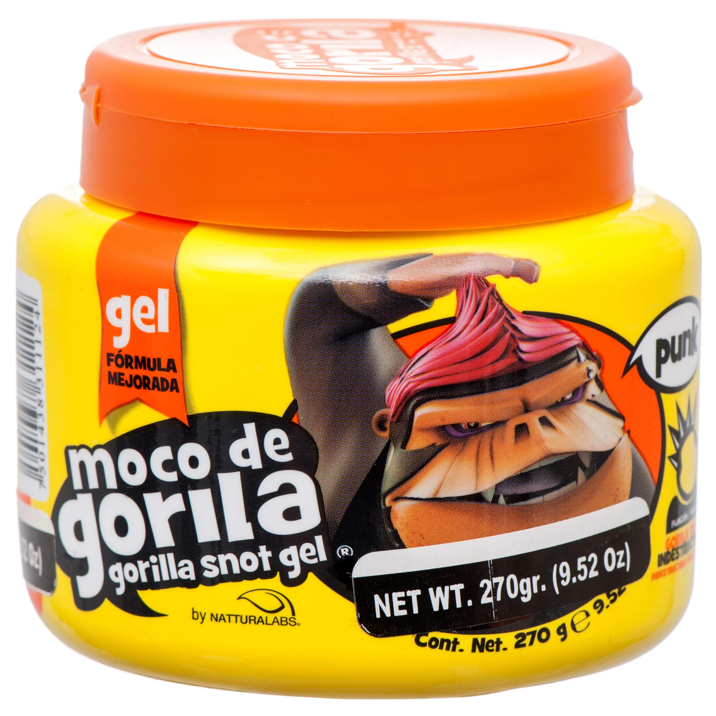 Moco de Gorilla Moco de Gorila Gorilla Snot Hair Gel, Punk 9.52 oz (270g), 1 PACK