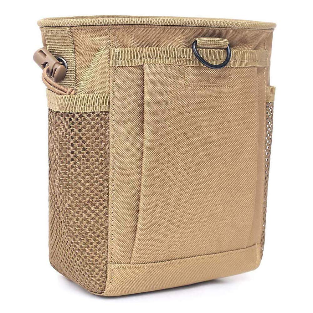 Tacticool Tactical Molle Drawstring Magazine Dump Pouch, Adjustable ...