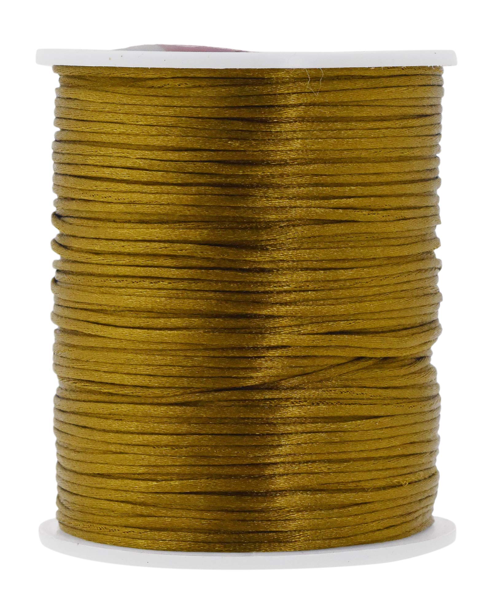 Mandala crafts Satin Rattail cord String from Nylon for chinese Knot ...